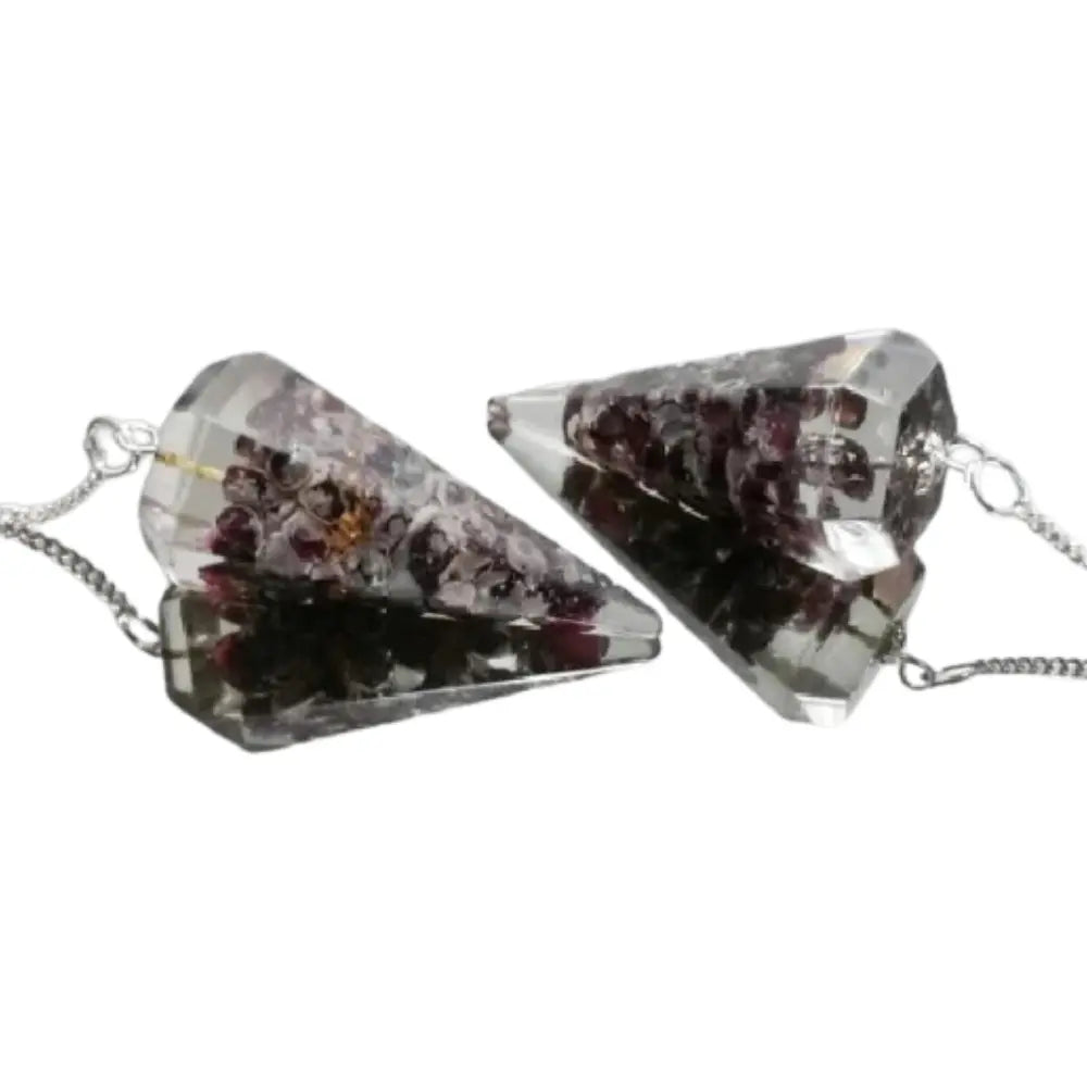 Garnet Orgonite Pendulum – Esotergia Tienda