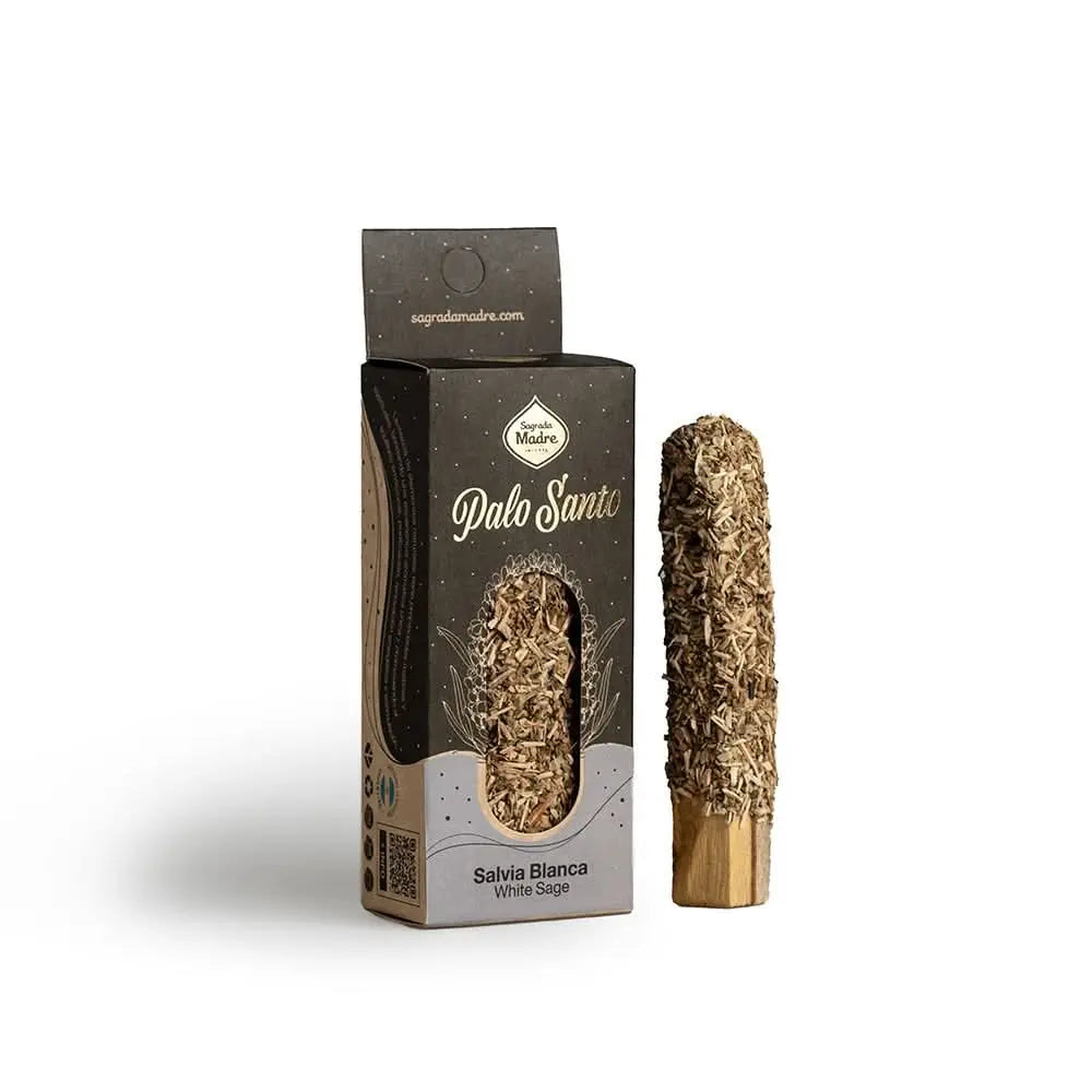 Palo Santo Stick + Salvia Blanca: Doble Purificación Ancestral ...